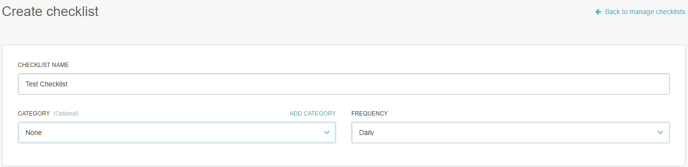How do I assign a checklist to a specific user?